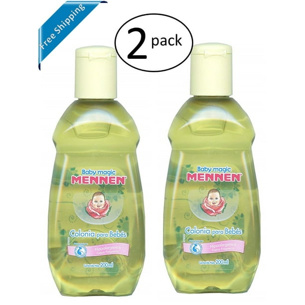 2 Baby Magic Mennen Cologne 6.76 Fl Oz (2 Colonias Mennen para Bebe 200 ...