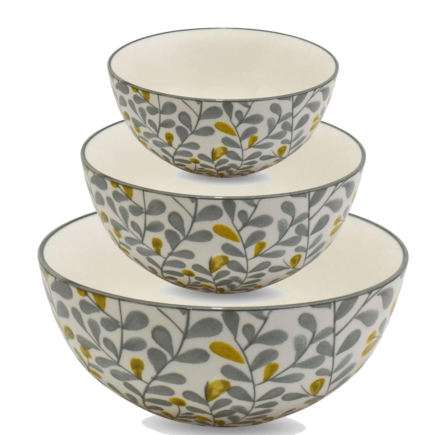 Click here for Brilliant Milo Bowl Set Of 3 (10cm  15cm  20cm) prices