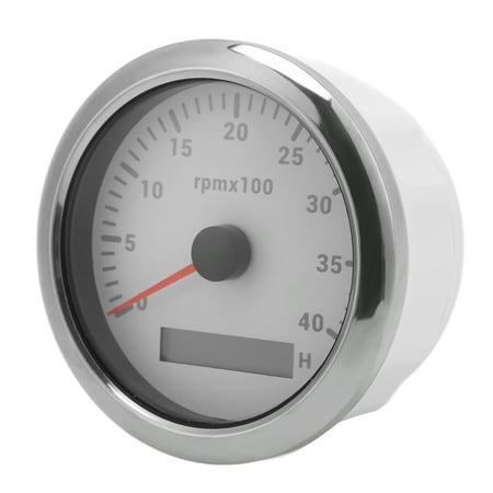 Loewten Boat Tachometer, Low Power Consumption 85mm Tachometer Gauge ...