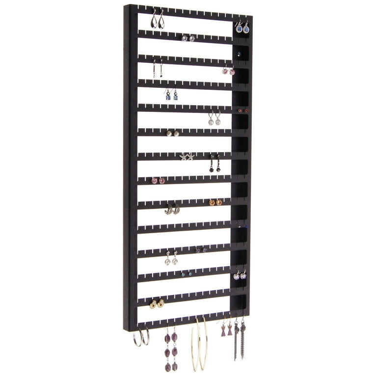Earring holder on wall store