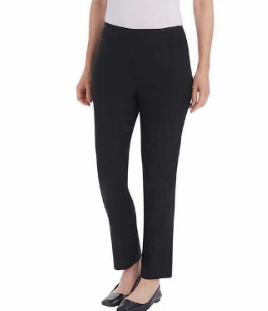 Hilary Radley Ladies EcoCosy Pull-On Ankle Built-in Tummy Control Pant ...