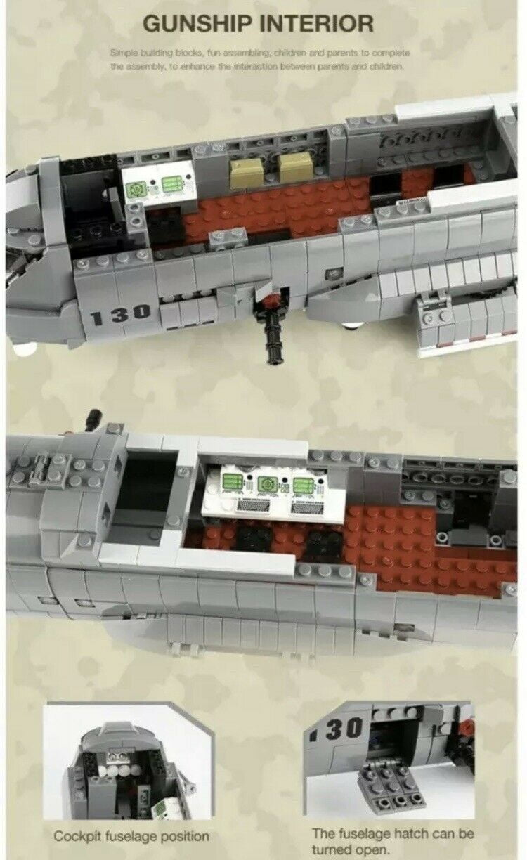 Ac 130 Gunship Lego