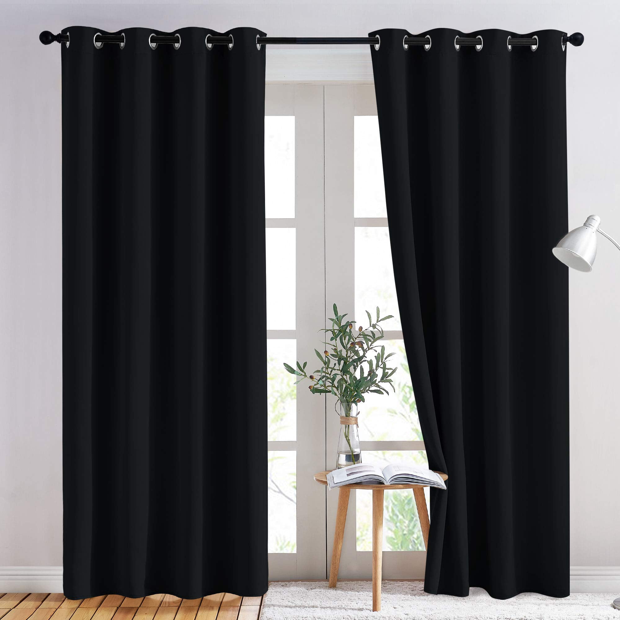 Click here for Nicetown Blackout Curtains 2 Panels - Black Out Cu... prices