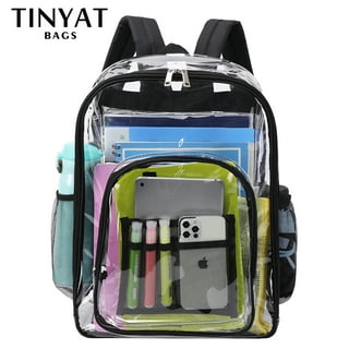 Clear PVC Sling Bag Transparent Shoulder Crossbody Backpack for Women ...