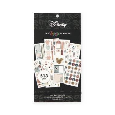 Happy Planner Disney Mickey Mouse Colorful Boxes Stickers (288 pcs ...