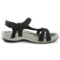 GP Signature SNAP LOCK Sandals for Women: 9179 Black Grey, EU39 (US ...