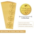 25 Sheets Plastic Self Adhesive Foil Embossed Stickers Medal Decoration ...