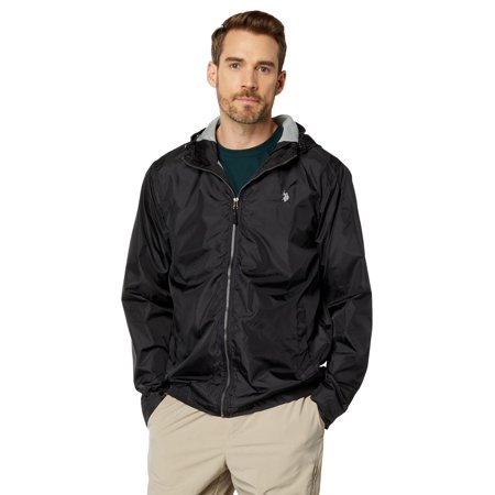 U.S. Polo Assn. USPA Solid Windbreaker Black MD | Walmart Canada