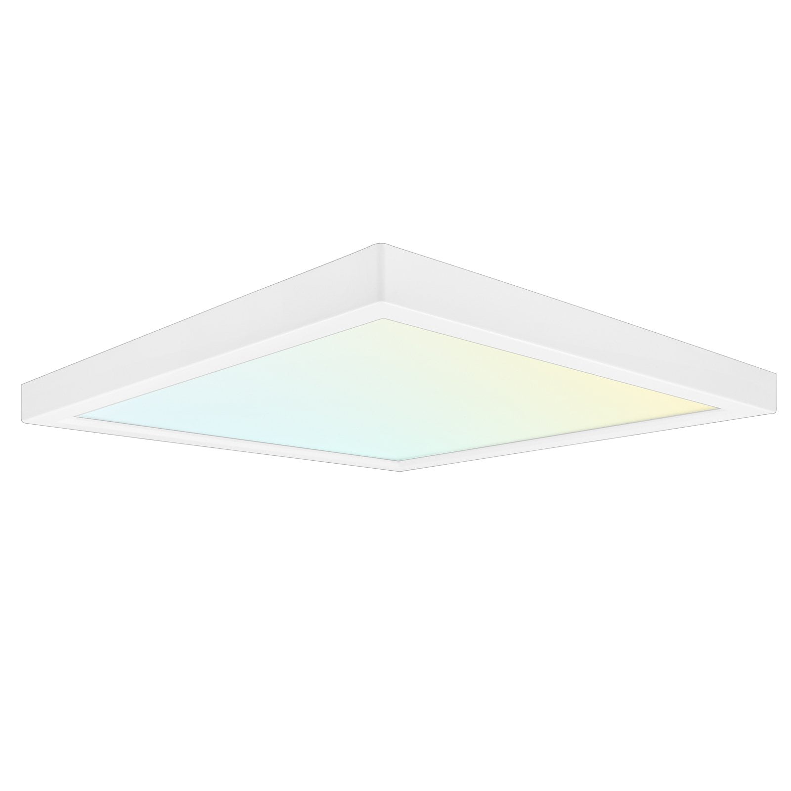 Luxrite 9 inch Square LED Flush Mount Ceiling Light 18W 3 Color ...