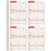 TOPS TOP4007 Telephone Pads, 2 Calls Per Page, Spiral-Bound Phone ...