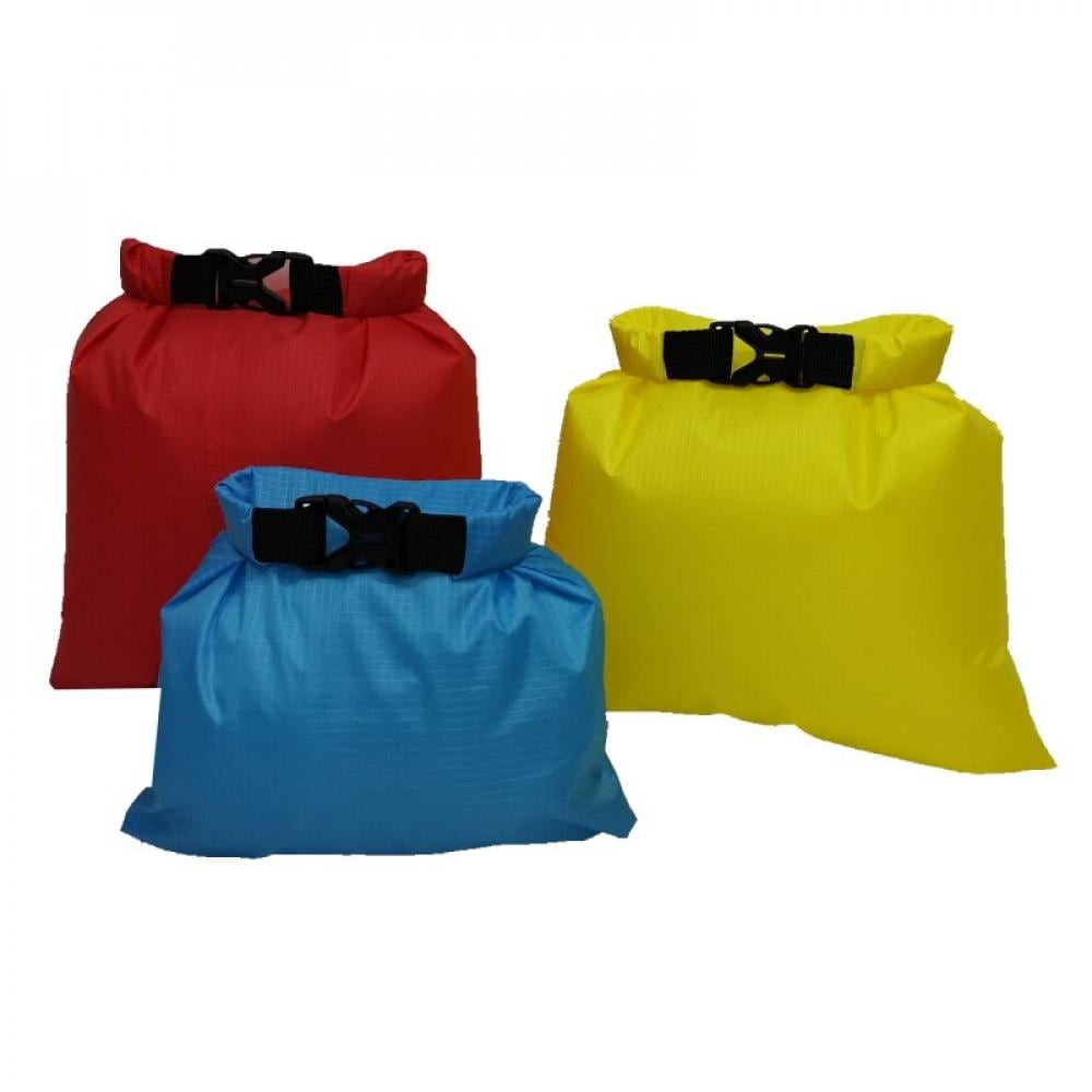 Popvcly 3 Packs Dry Sack Waterproof Stuff Sacks for Backpacking Ultra ...