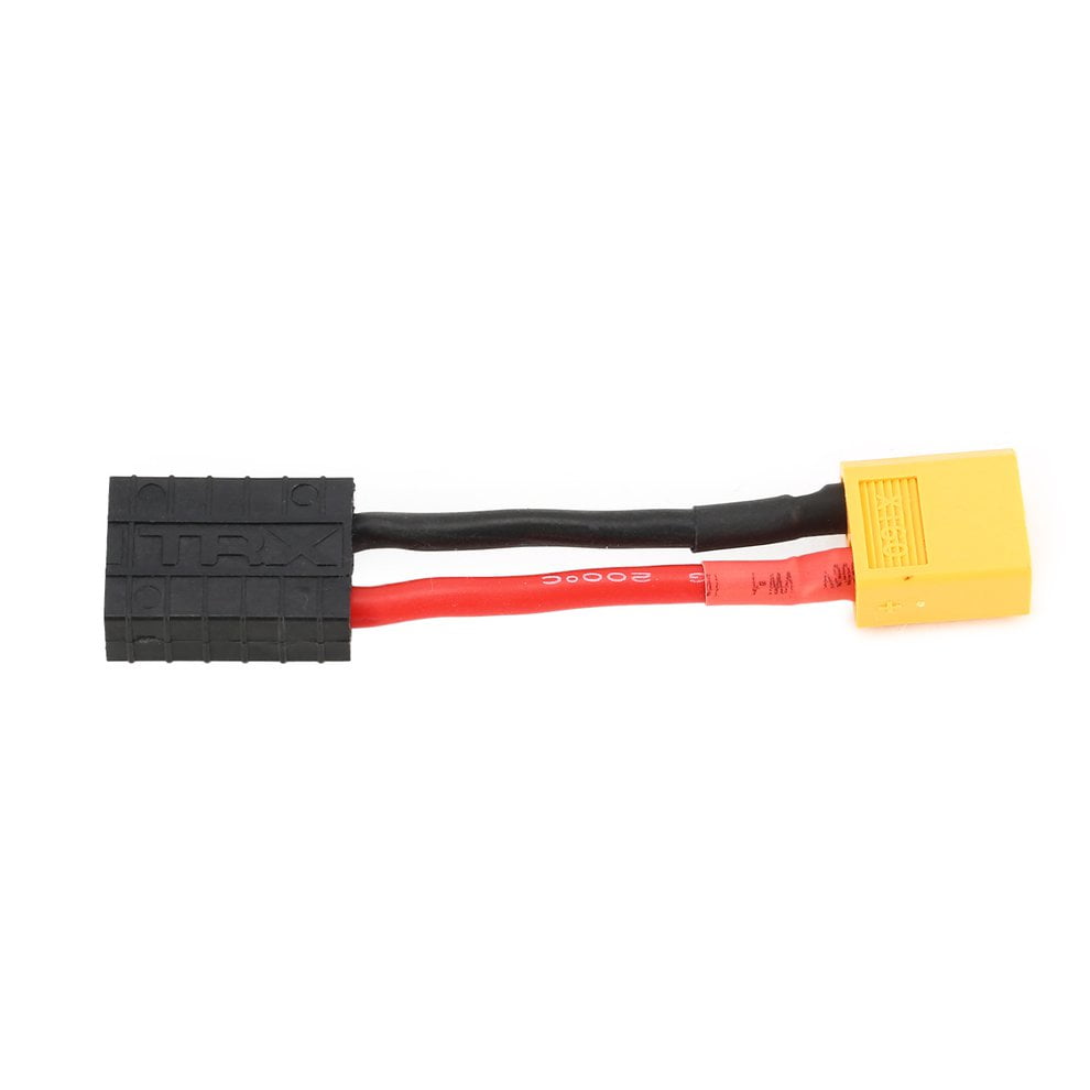 Male XT60 Connector to Female TRX FOR Traxxas Plug Adapter Cable for RC ...