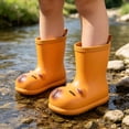 Angala Boys Rain Boots Mid Calf Capybara Design Waterproof Lightweight ...