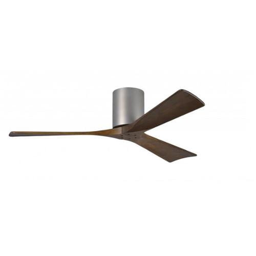 3-Blade Paddle Ceiling Fan in Brushed Nickel (52 in. W x 10 in. D x 10 ...