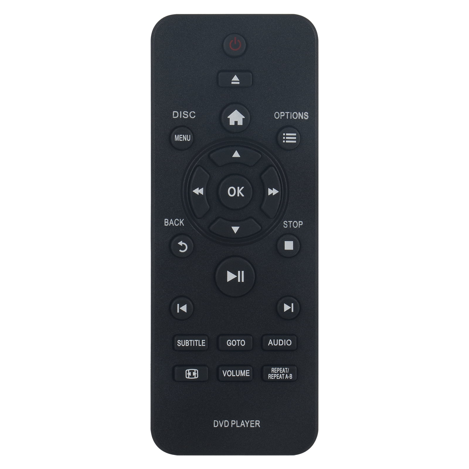 RC-5721 Replaced Remote Control for Philips DVD Player DVP3602/F7 ...
