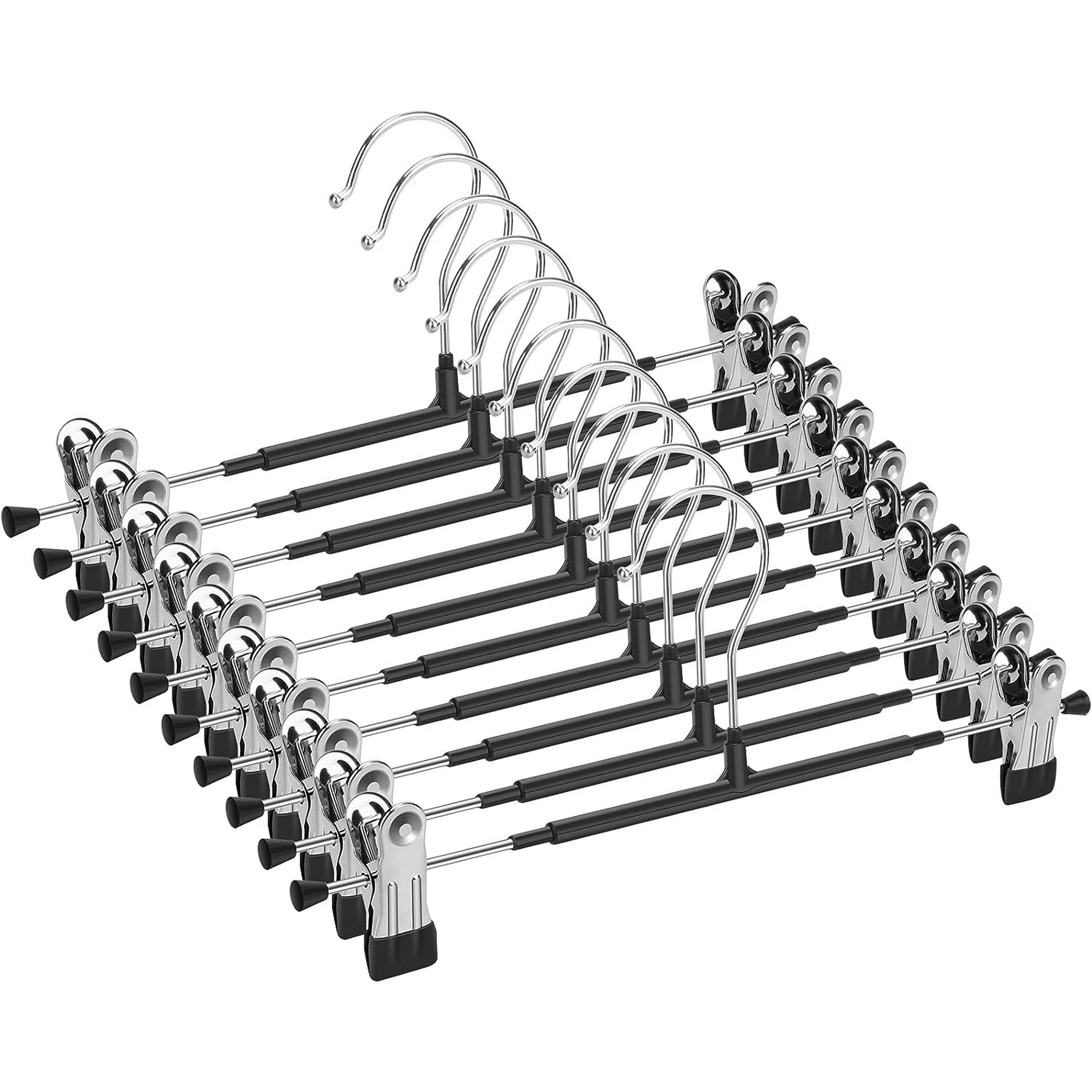 Click here for Zctt 10 Pack Pants Hangers With Clips skirt Hanger... prices