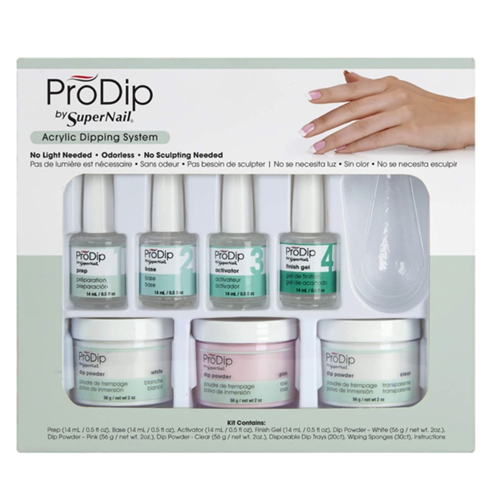 Supernail Prodip 7 Piece Kit - Walmart.com
