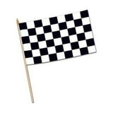 Beistle Checkered Flag - Rayon 4" x 6" - 12 Pack - Walmart.com