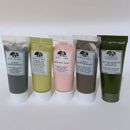 Origins Mask Set: Clear Improvement, Drink Up Hydrating & Original Skin ...