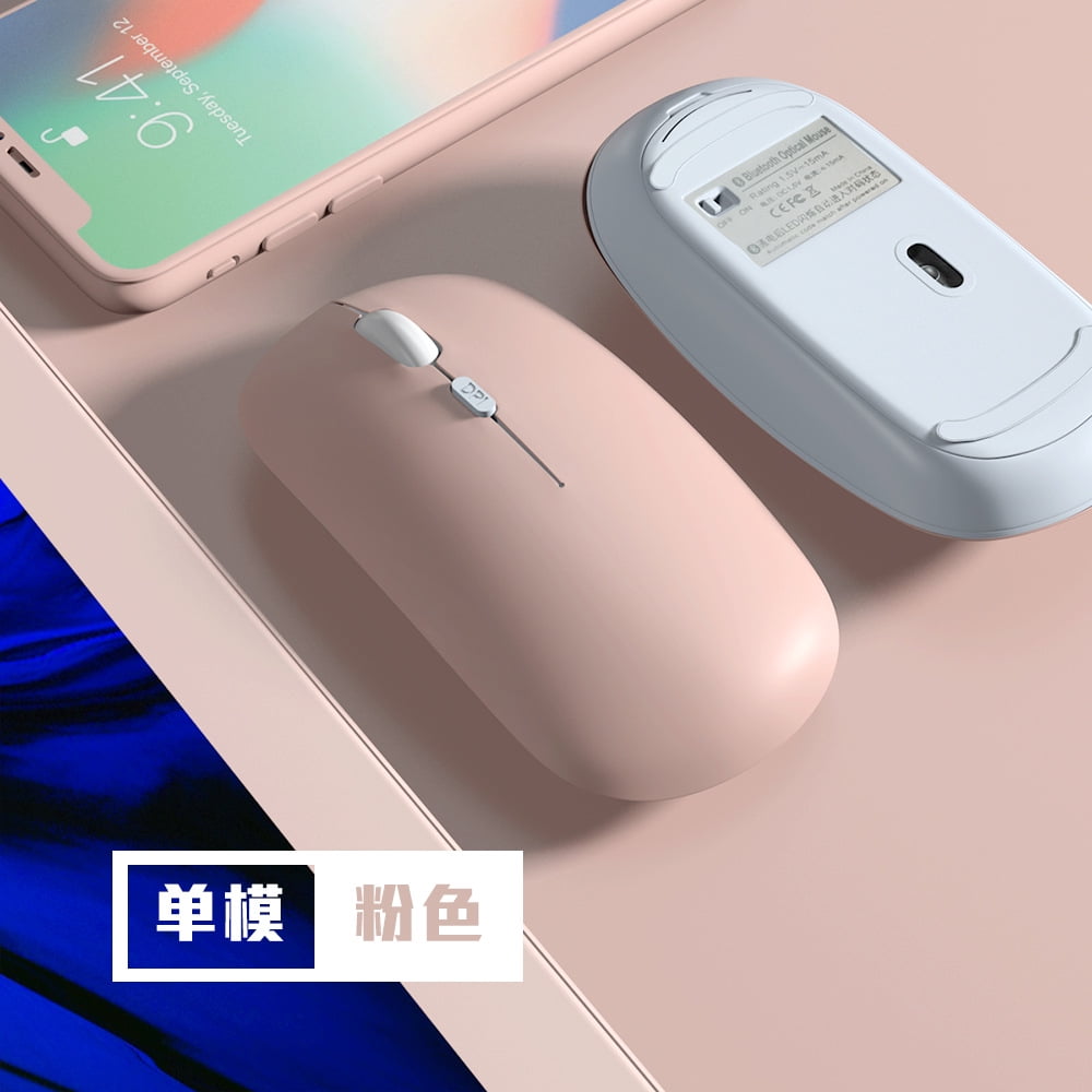 Bluetooth-compatible Mouse Dual Mode Silent Rechargeable Portable ...