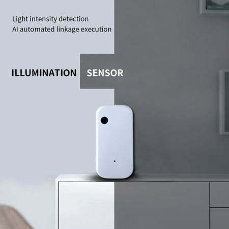 Tuya Light Sensor Smart App Alarm WiFi Light Detector Sensor Wireless ...