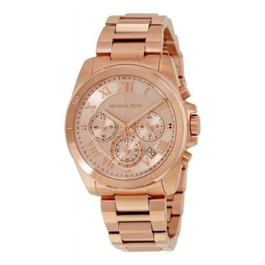 Michael Kors Women's Wren Two-Tone Rose Gold and Acetate Watch MK6159 ...