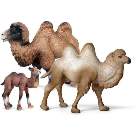 Camel Toys Figurines Set, Wild Animal Model Llama Toys for Nature ...