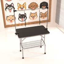43.6" Pet Grooming Table for Large Dogs, Heavy Duty Height Adjustable ...