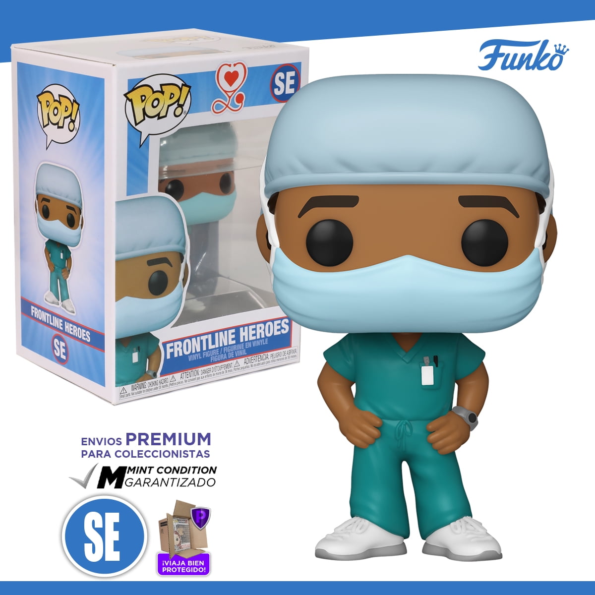 Funko Pop Heroes Trabajadores De La Salud Edicion Enfermero Funko Funko ...