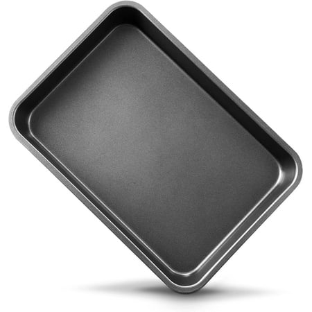 Rectangular Cake Pan 13x9 Inch Nonstick Carbon Steel Deep Dish Quarter ...