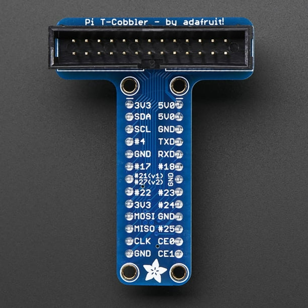 Adafruit Assembled Pi T-Cobbler Breakout for Raspberry Pi - Walmart.com