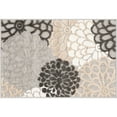 Oasis Modern Beige and Gray Indoor Outdoor Area Rug, 2' x 3' - Walmart.com
