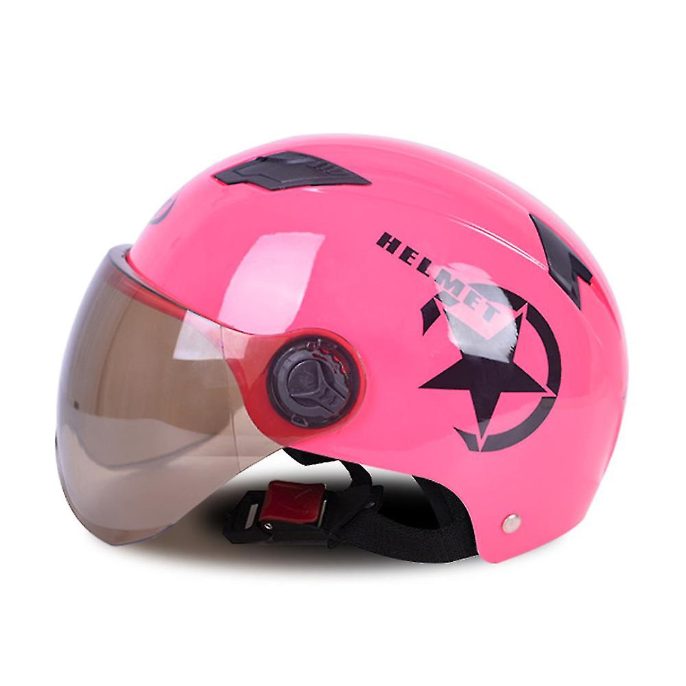 Electric Motor Car Helmet Scooter Bike Open Face Half Baseball Cap Anti ...