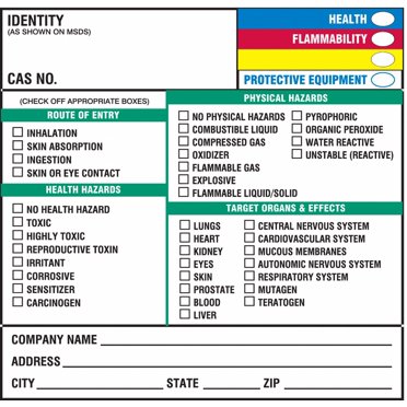 Brady DOT Container Placard,10-3/4" Label W 63409 - Walmart.com