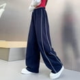 Bainana Girls Sweatpants Kids Solid Color Elastic Waist Straight Leg ...