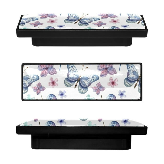 4 Pcs Rectangle Cabinet Handle Cupboard Knob Drawer Pulls Handle ...