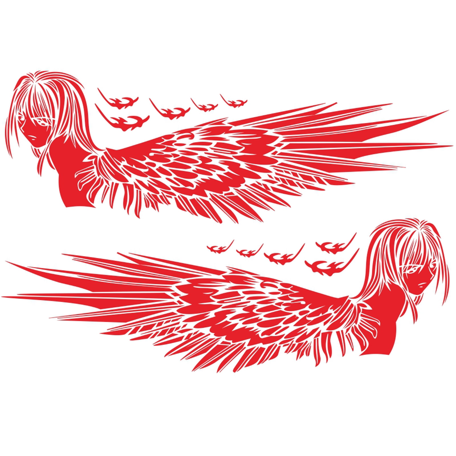 Anime Angel Wings Drawing