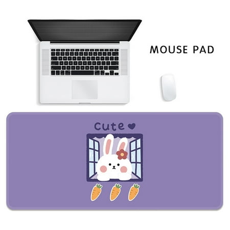 Kawaii desk pad, cute mouse pad, large gaming table mouse pad cartoon ...