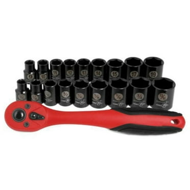 Performance Tool 3/8" Drive Deep Socket Set (W38300) - Walmart.com