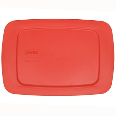 Pyrex C-232-PC Red 2qt Replacement Lid Cover - Walmart.com