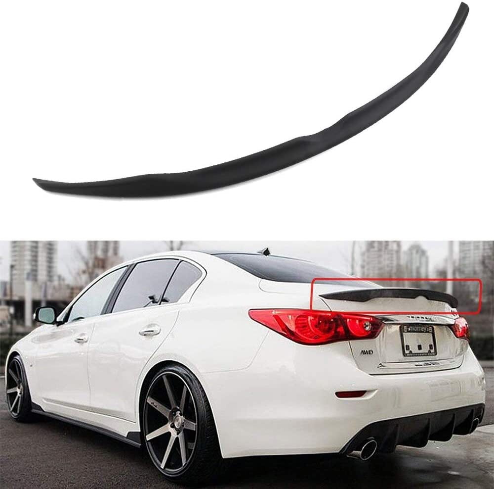 CCIYU Black ABS Rear Spoiler Wing Accessories for 2014 2015 2016 2017 ...