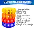 Led Roadside Emergency Flare Lights Blue Portable Magnetic Safety
