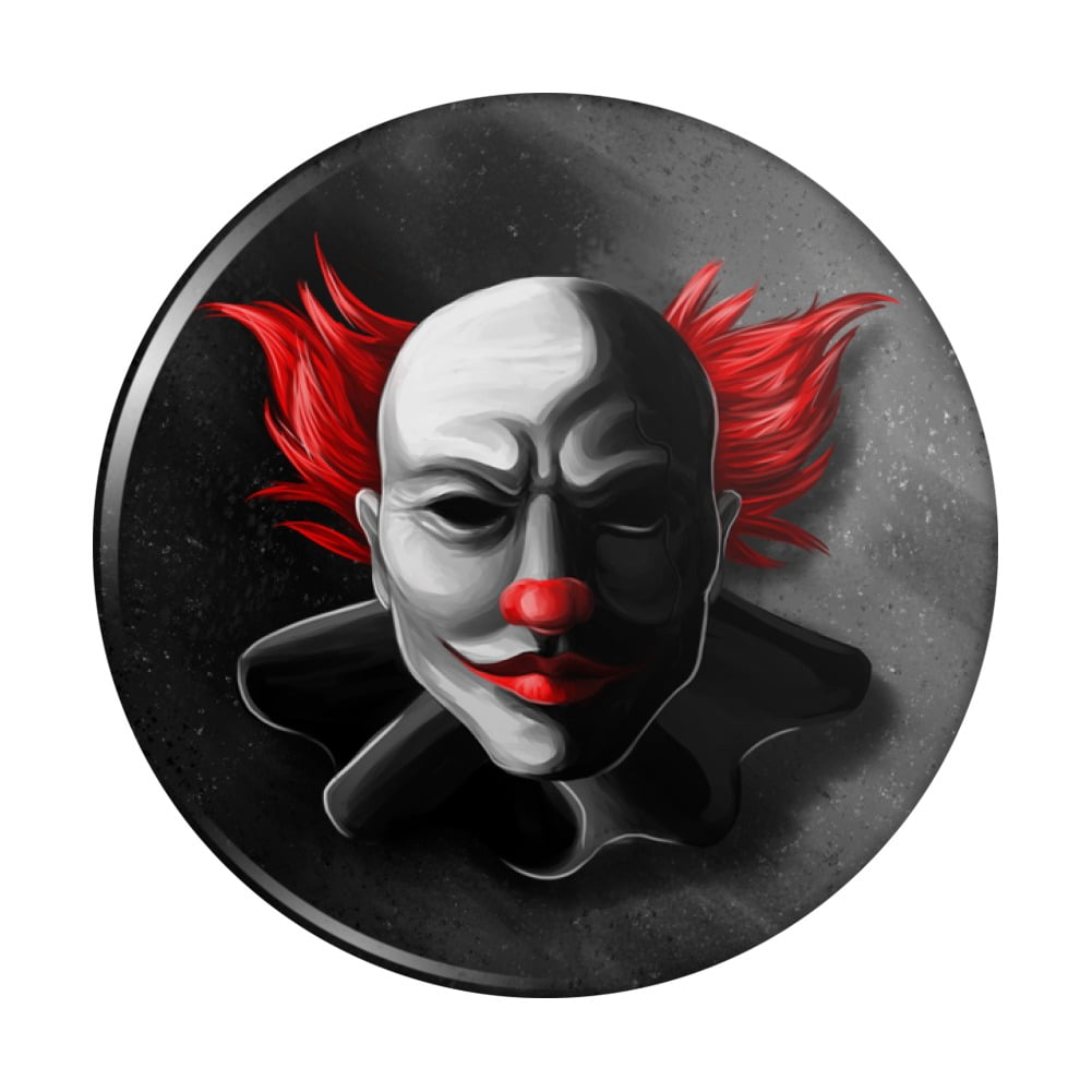 Scary Clown Face Kitchen Refrigerator Locker Button Magnet - Walmart.com