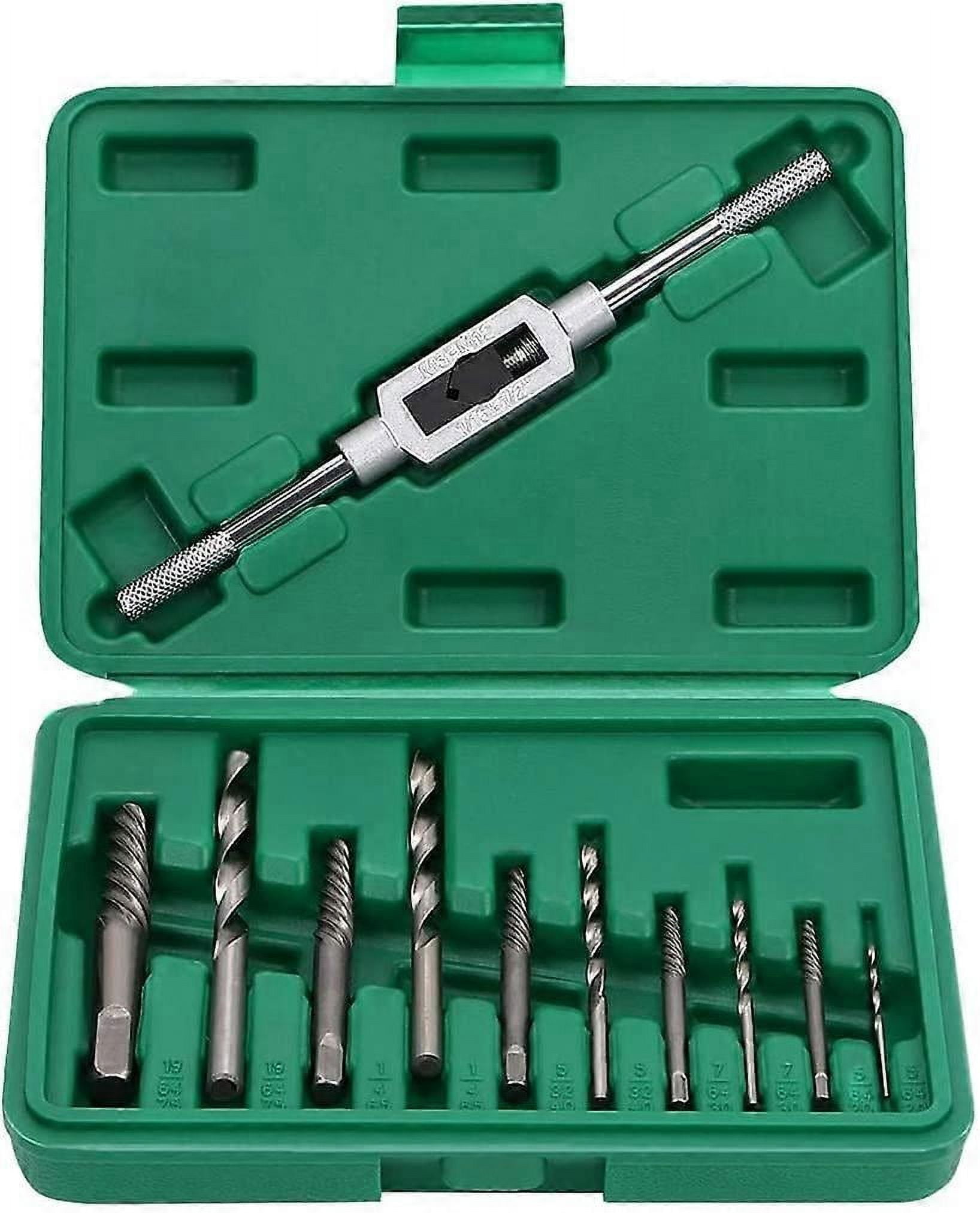 11Pcs Damaged Screw Extractors Broken Bolts with Storage Box | Walmart ...