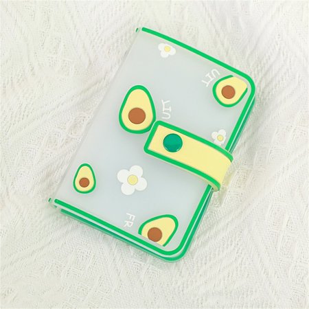 Kawaii Fruit Animal Photo Album 20 poches 3 pouces Pvc Photocard Holder ...