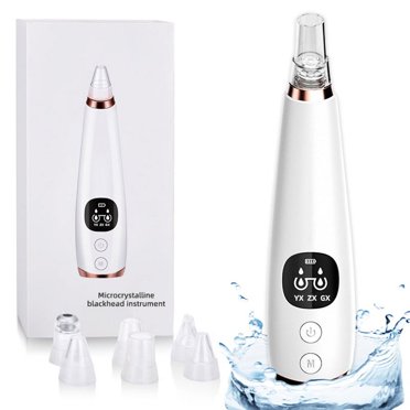 Blackhead Remover Pore Vacuum Cleaner, KROV Electric Rechargeable ...