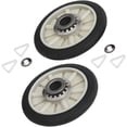 Scaroo 349241T Dryer Drum Roller Kit Compatible with Whirlpool, GE ...