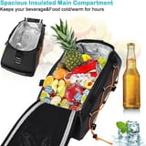 MOSISO Bike Rack Bag, Waterproof Rear Seat Trunk Cooler, 2 Removable ...