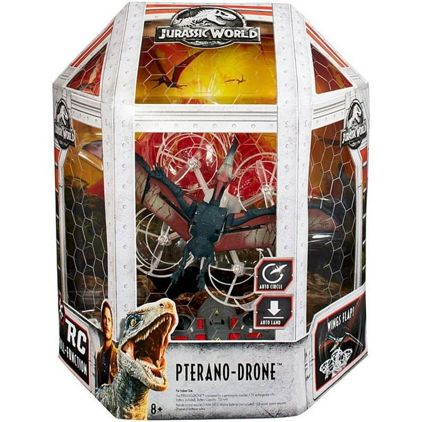 Mattel Jurassic World Pteranodon Remote Control RC Pterano Drone ...