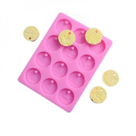 12 Hole Gold Coin Silicone Mold | Walmart Canada
